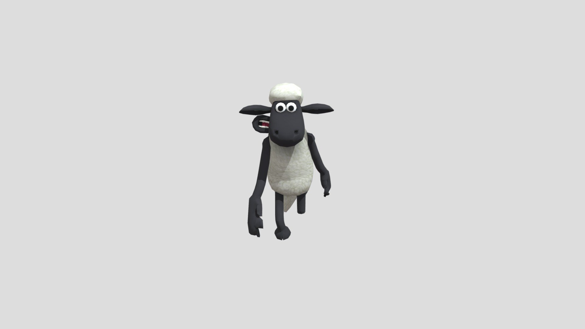 Swing Dancing Shaun The Sheep - Download Free 3D model by 3D by Renato👽 ...