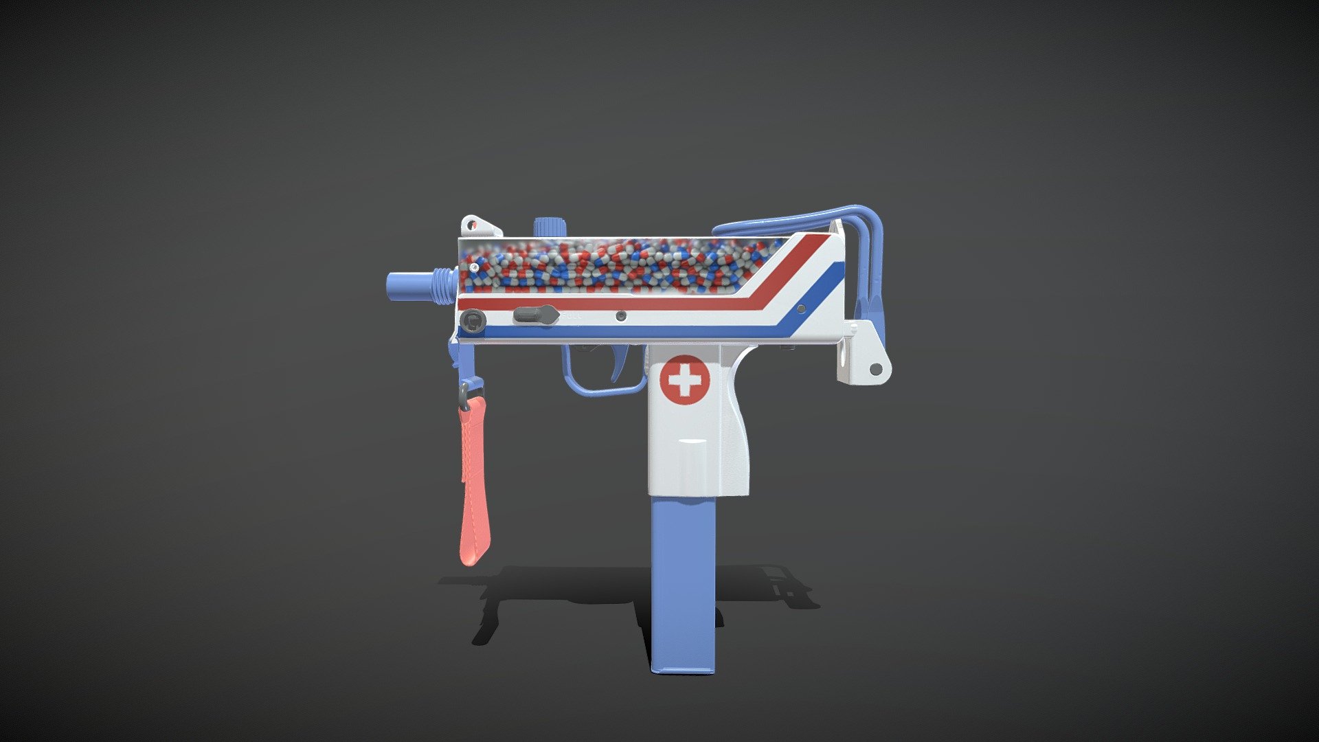 weapon_smg_mac10 - 3D model by v94isaev [d6f6d80] - Sketchfab