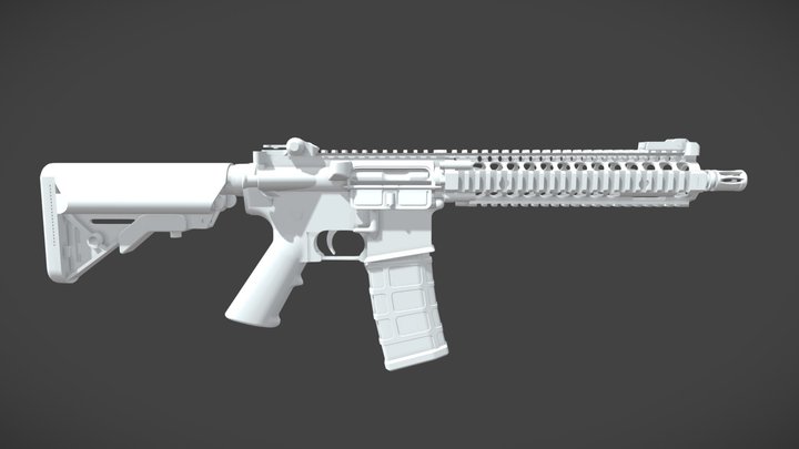 Mk18 3D models - Sketchfab