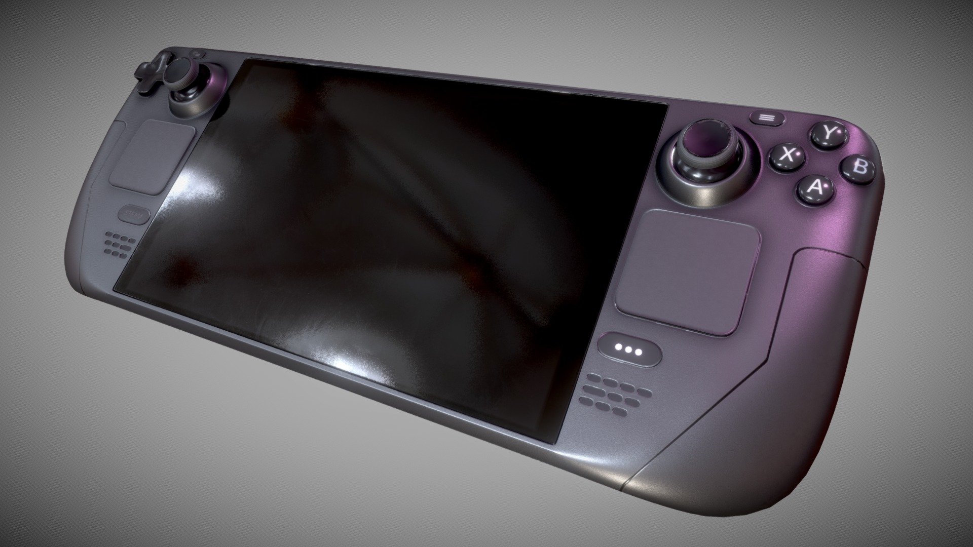 Steam Deck - 3D model by sergey-is [d6fa6db] - Sketchfab