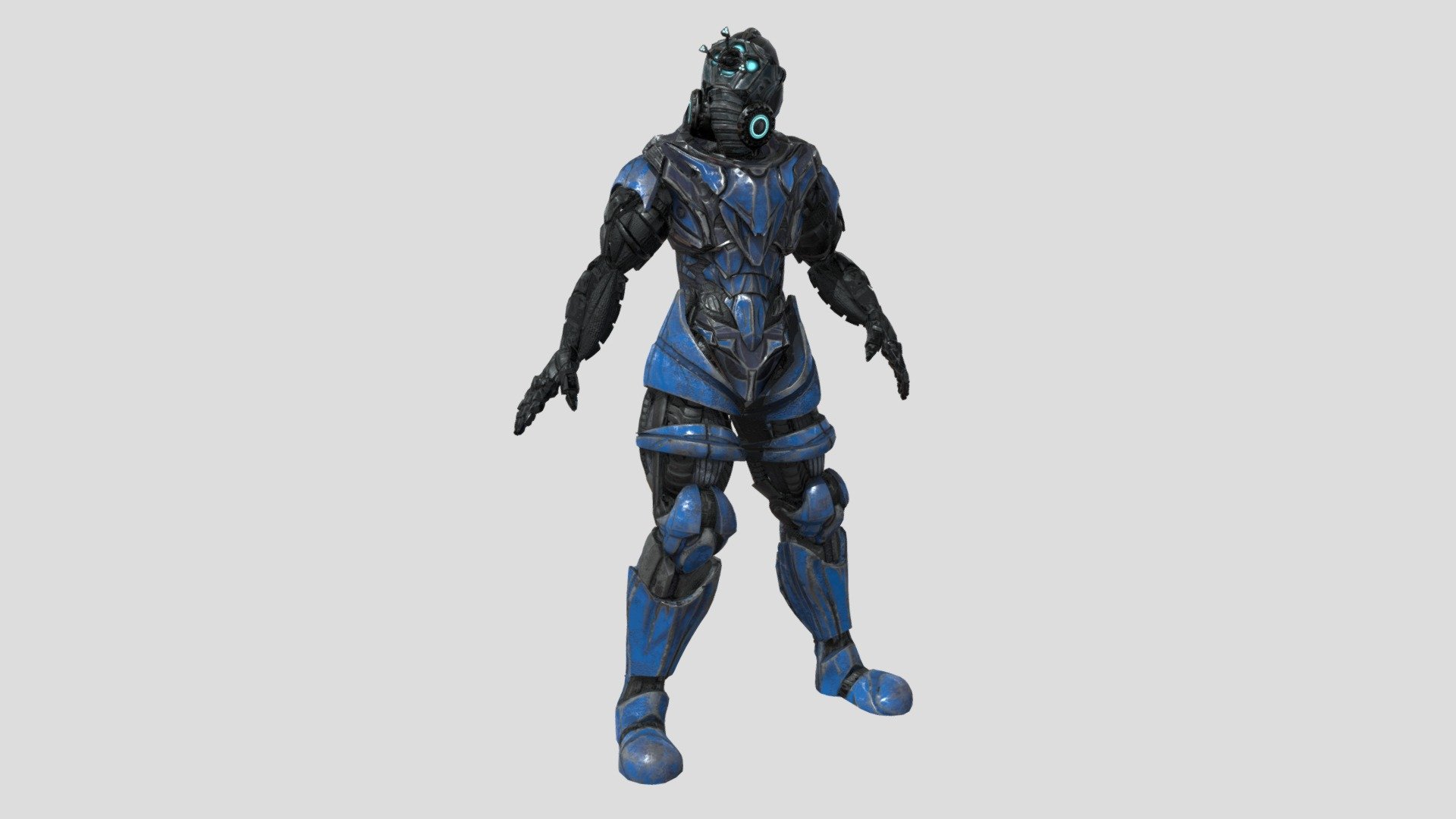 Sci Fi Drone Scout POSED - 3D model by adoblenderance [d6fc065] - Sketchfab