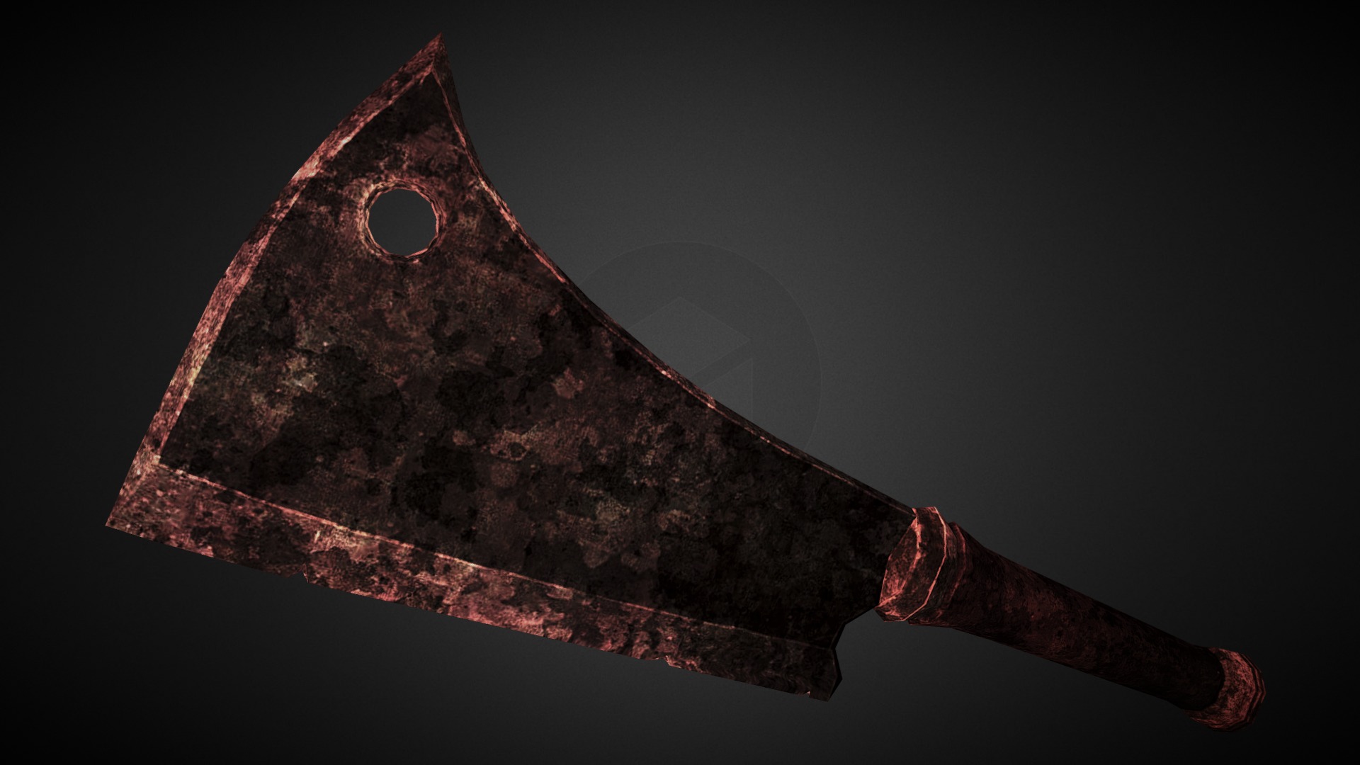 [W003] Rusty Cleaver - Download Free 3D model by PriceMore [d6fc371 ...