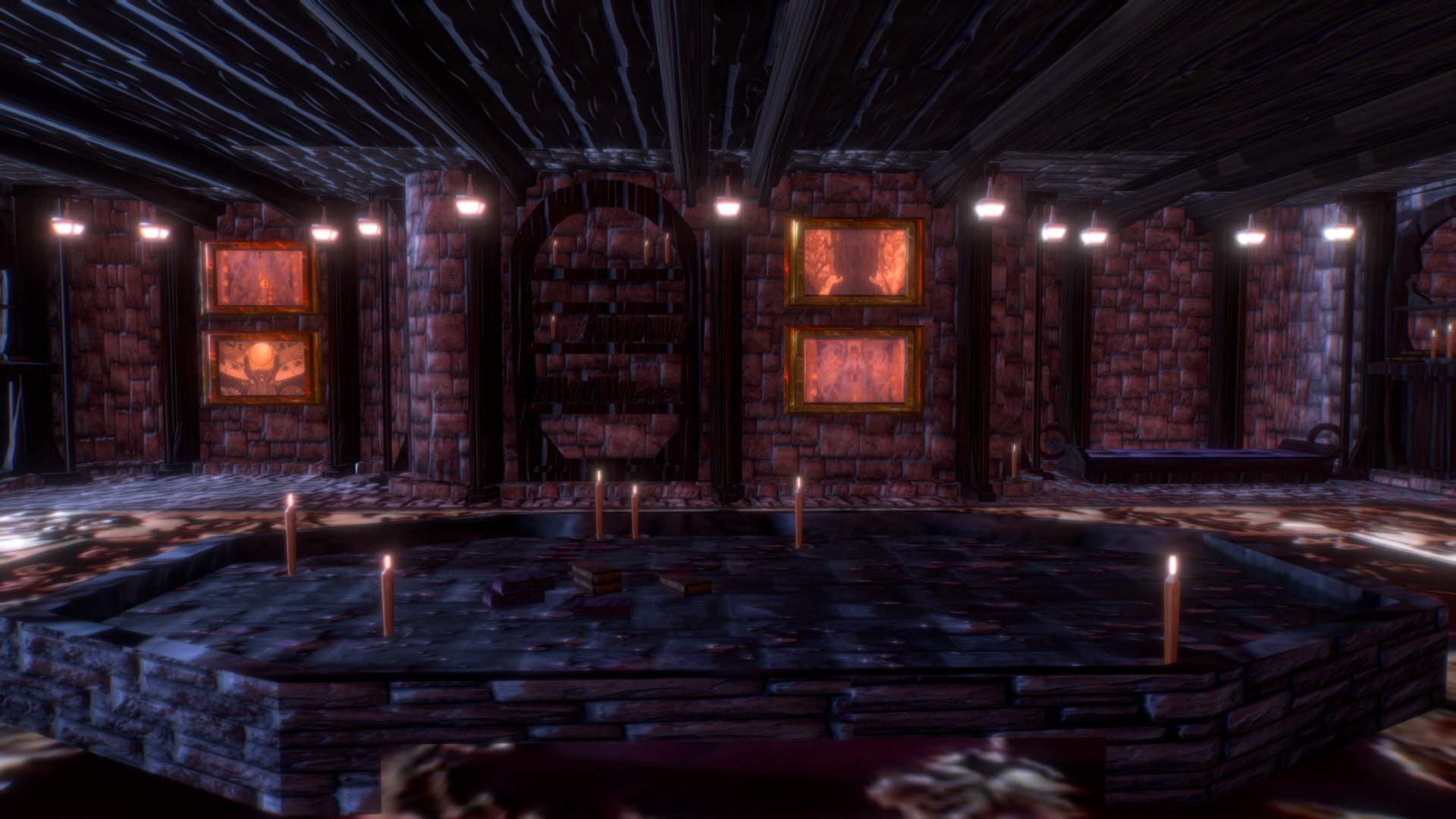 MAGE'S LAIR - 3D model by minie [d6fc89e] - Sketchfab