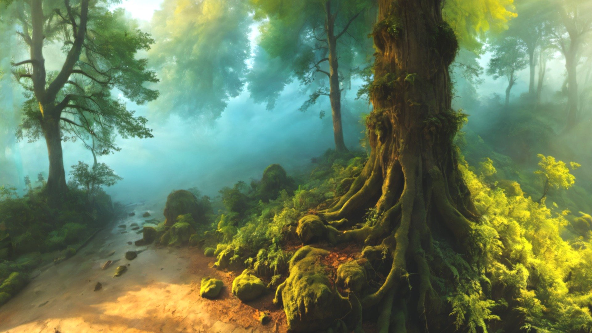 HDRI Next Level Forest Panorama C - Buy Royalty Free 3D model by ...