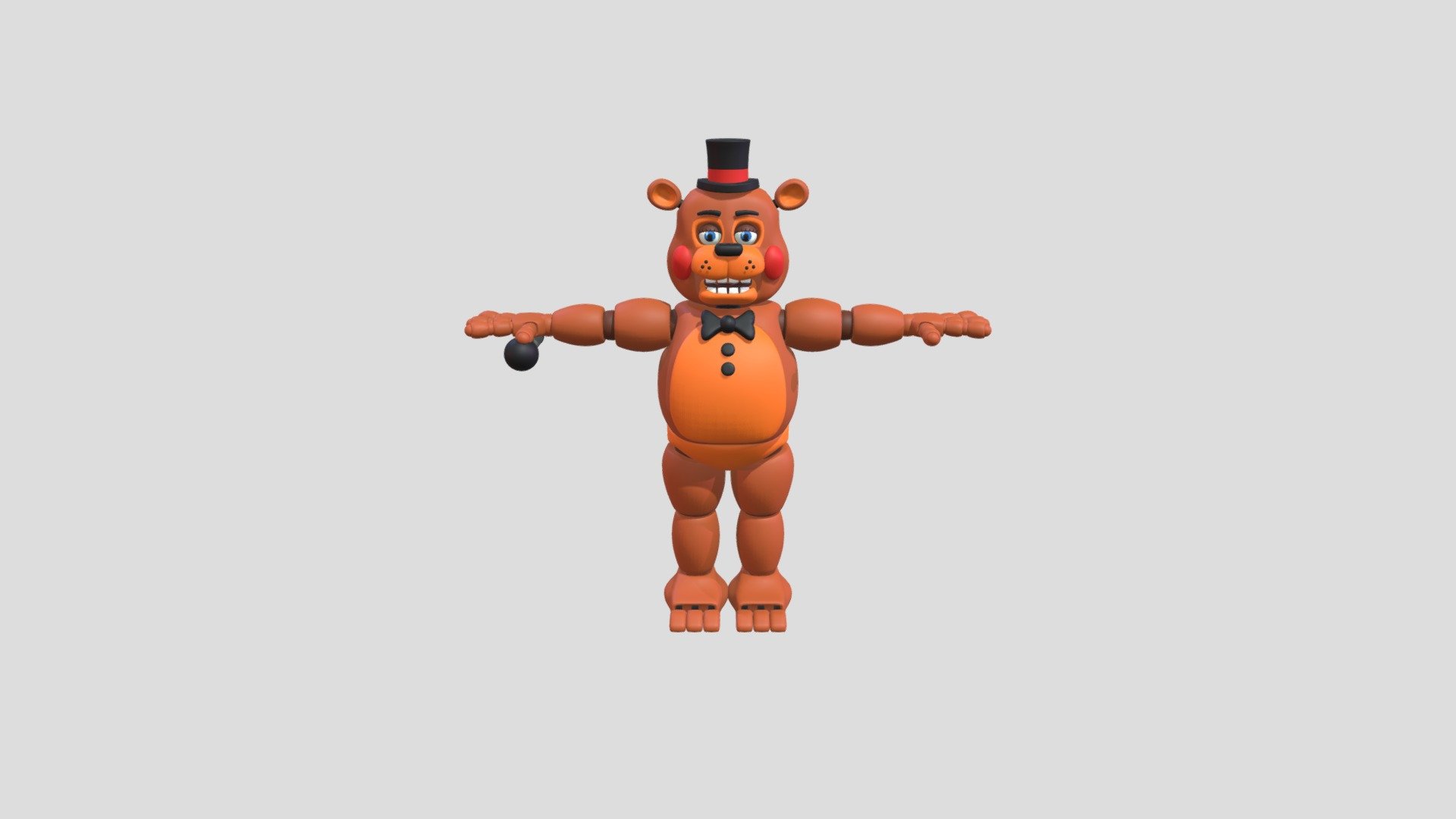 Toy Freddy Team VR - Download Free 3D model by FNaFSL22 [d6fe5fc ...