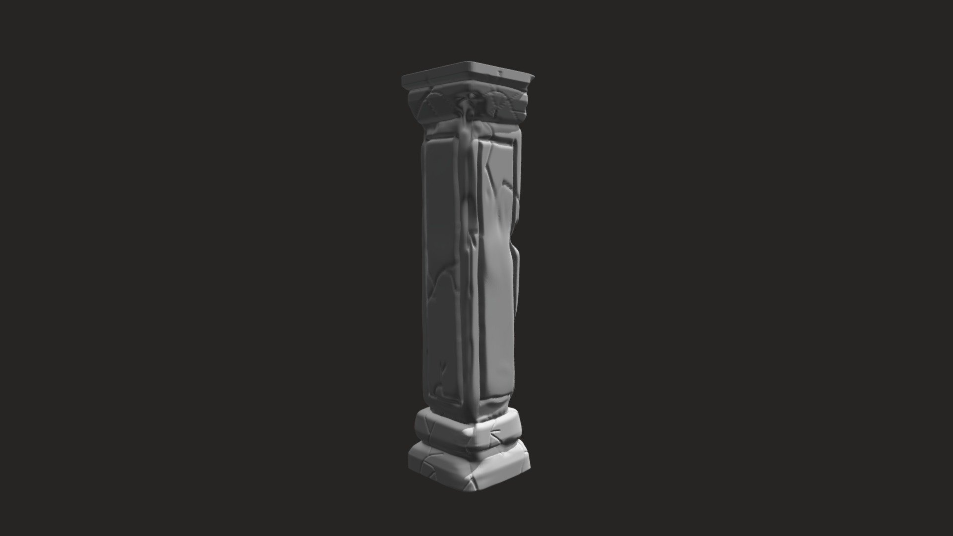 Pillar Model (Detailed) - 3D model by NicolePrince99 [d6fed14] - Sketchfab