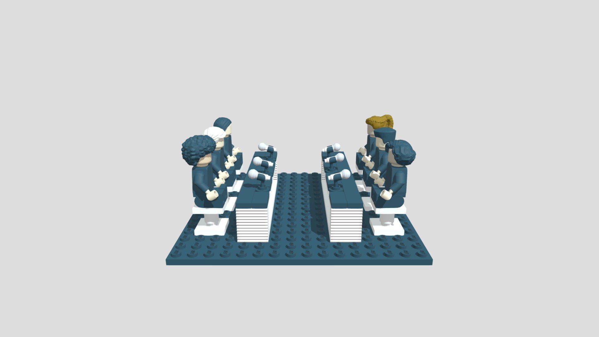 3 vs 3 lego debate - Download Free 3D model by yiel3381 [d701446 ...