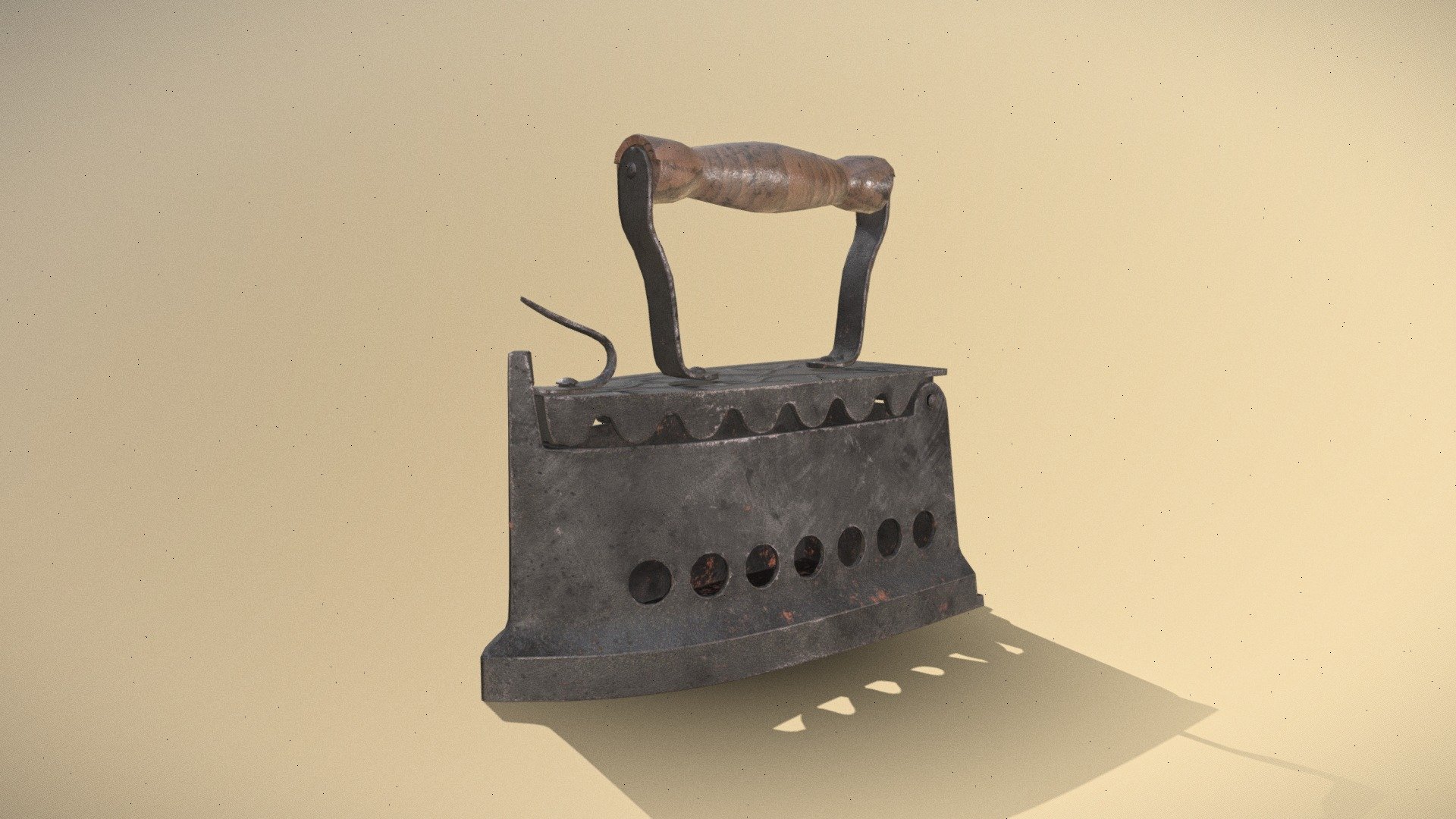 Antique Iron - Download Free 3D model by VitoMaiorana3D [d702088 ...