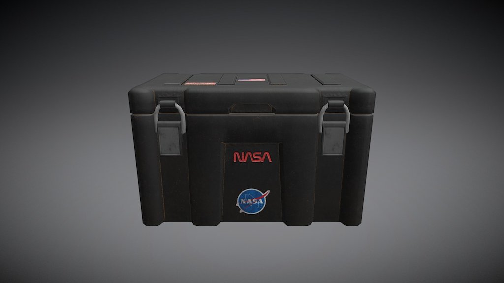 Nasa Themed Cargo Case - 3D model by Trynn [d702cc5] - Sketchfab