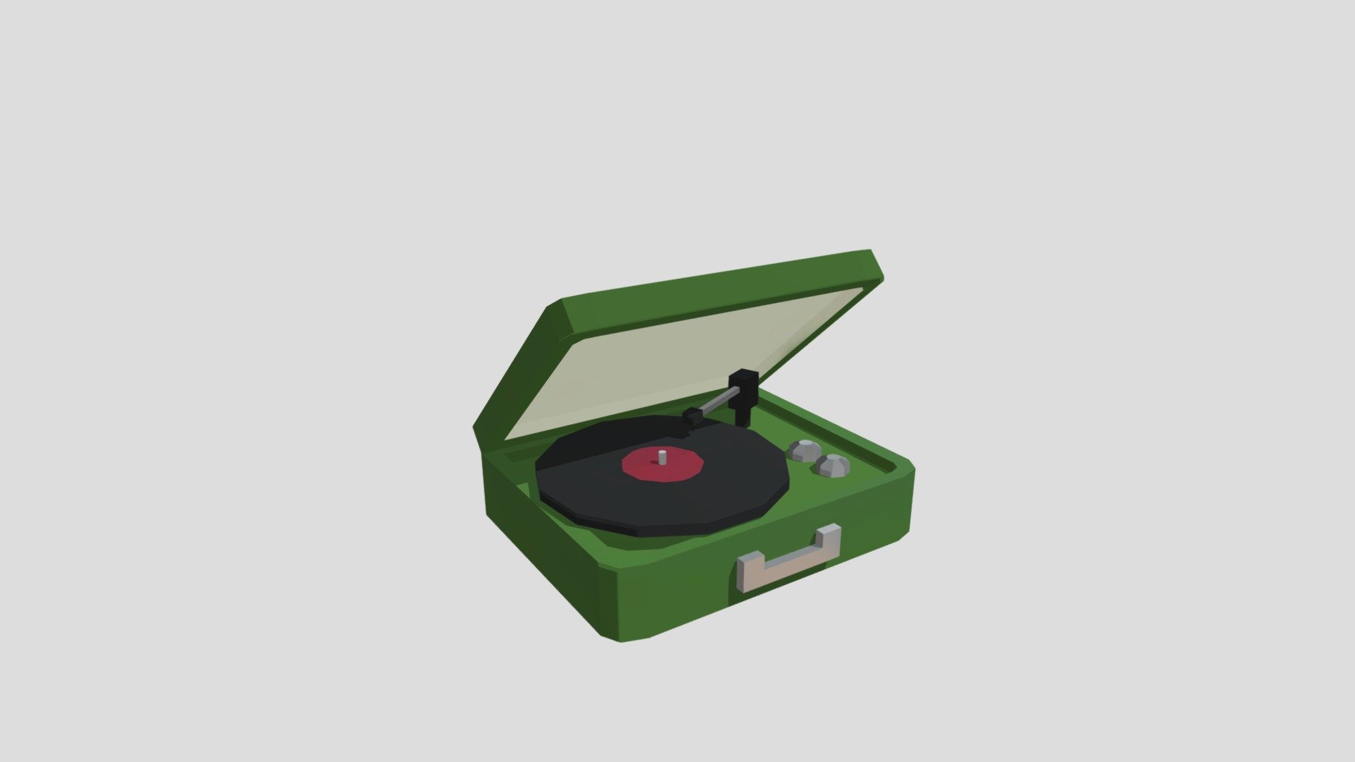 Record Player - Download Free 3D model by claravnelson [d704cb4 ...