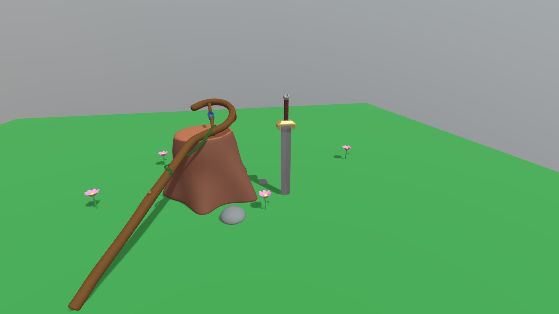 Staff - Download Free 3D model by Noctifero [d7072bf] - Sketchfab