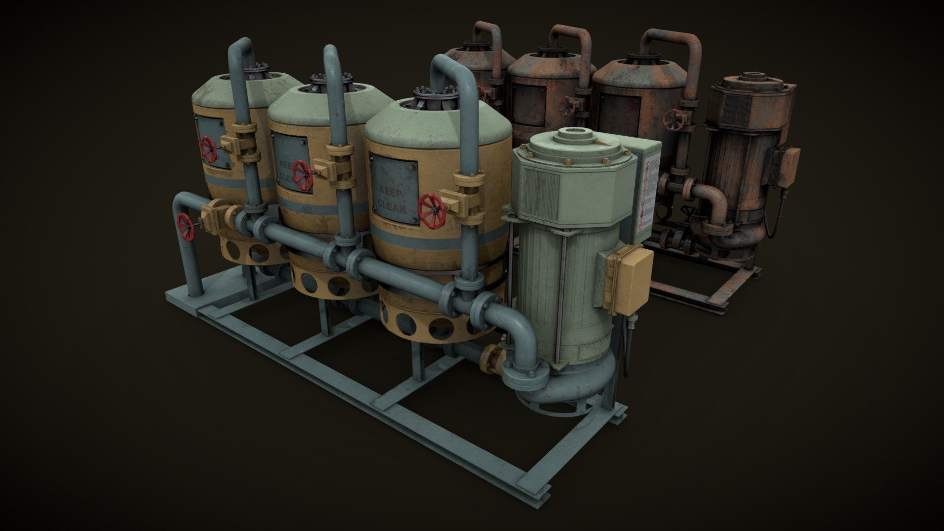 Machinery device - Buy Royalty Free 3D model by maxpsr [d7082f2 ...