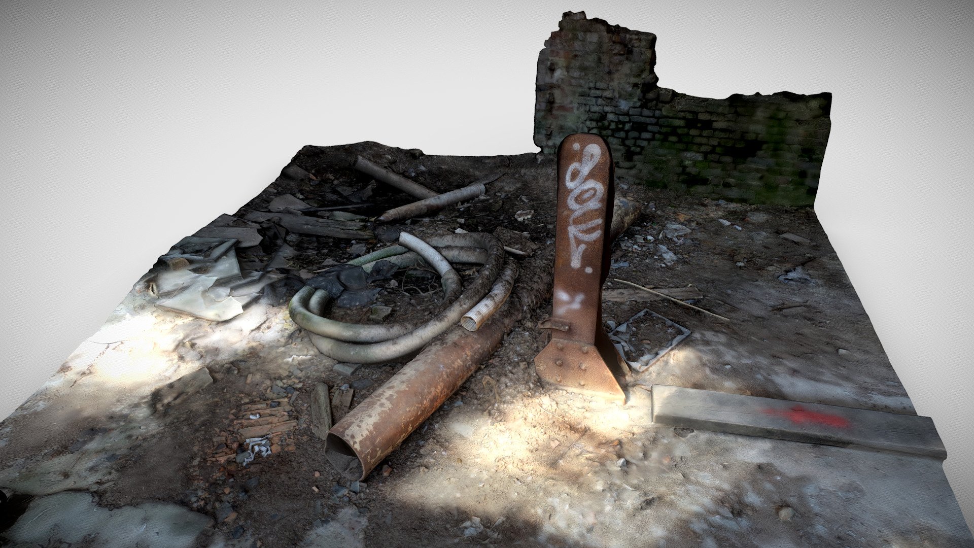 Trash pile of pipe - Download Free 3D model by GM3Dscan [d70c5f6 ...
