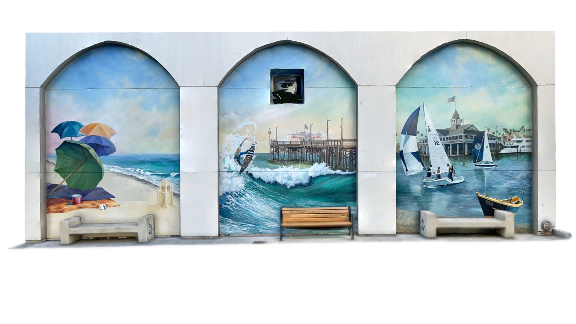 High School Mural - 3D model by trnio [d70c8eb] - Sketchfab