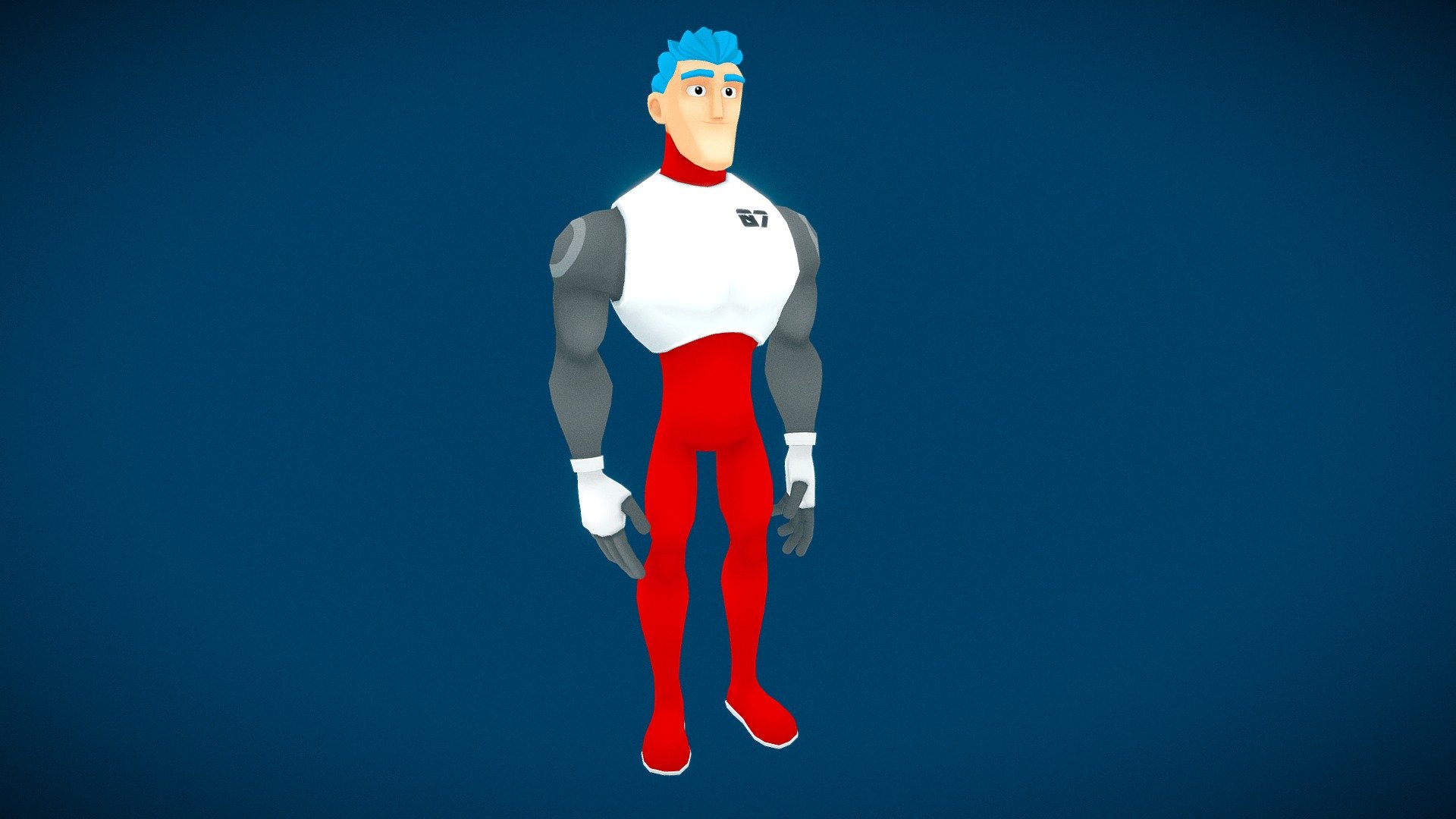 Space Hero - 3D model by Igor Lemon (@igorlemon) [d70cb22] - Sketchfab