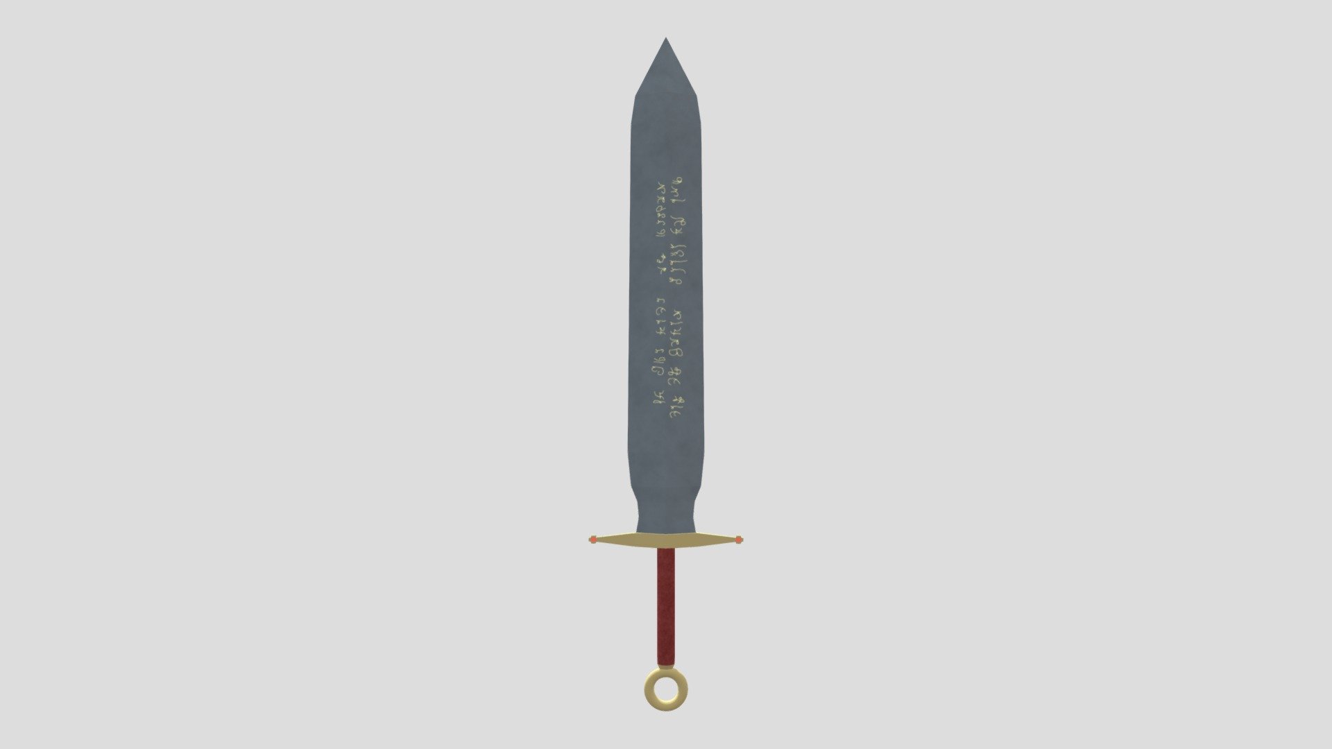 Blade of Infinite Sunlight - 3D model by brurdi [d70e860] - Sketchfab
