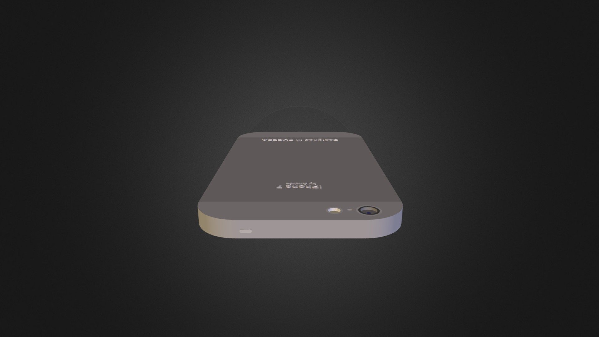 iPhone7 - 3D model by pinkybados [d70ecb6] - Sketchfab