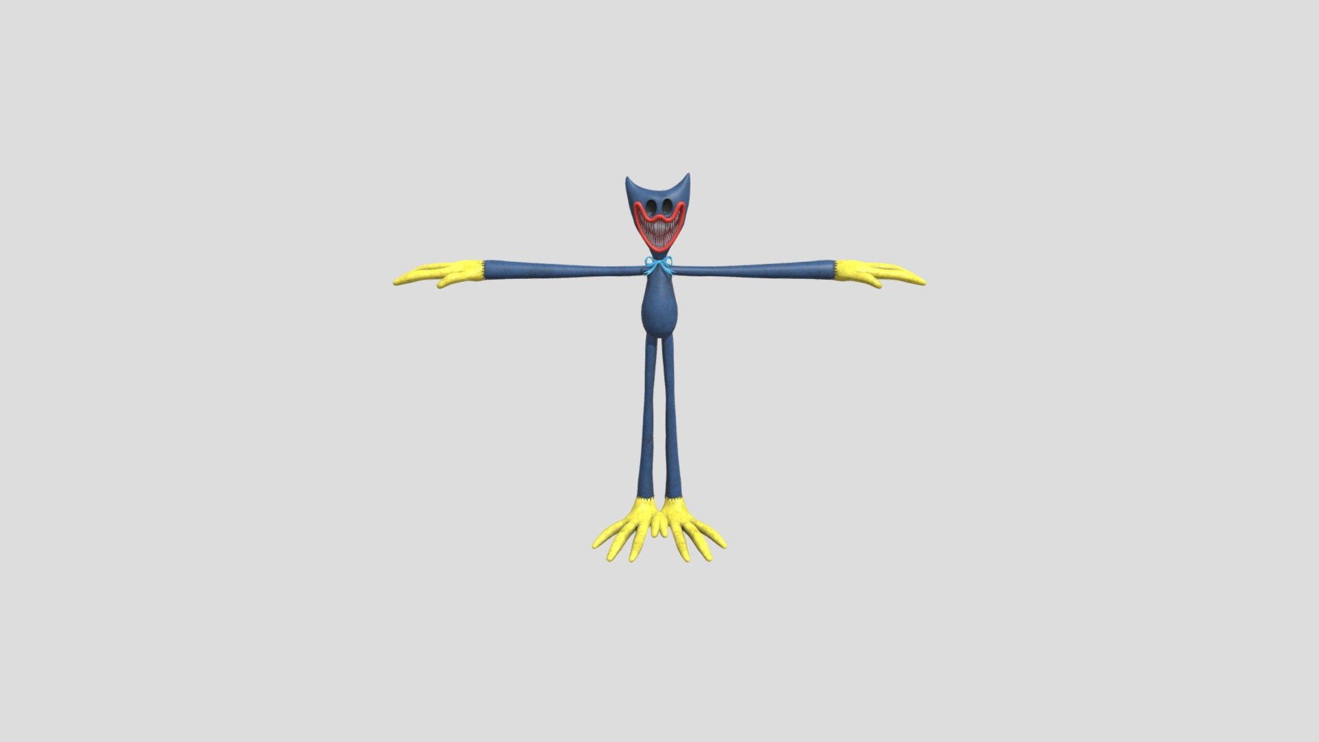 hallucination huggy - Download Free 3D model by Cartoon cat oficial ...