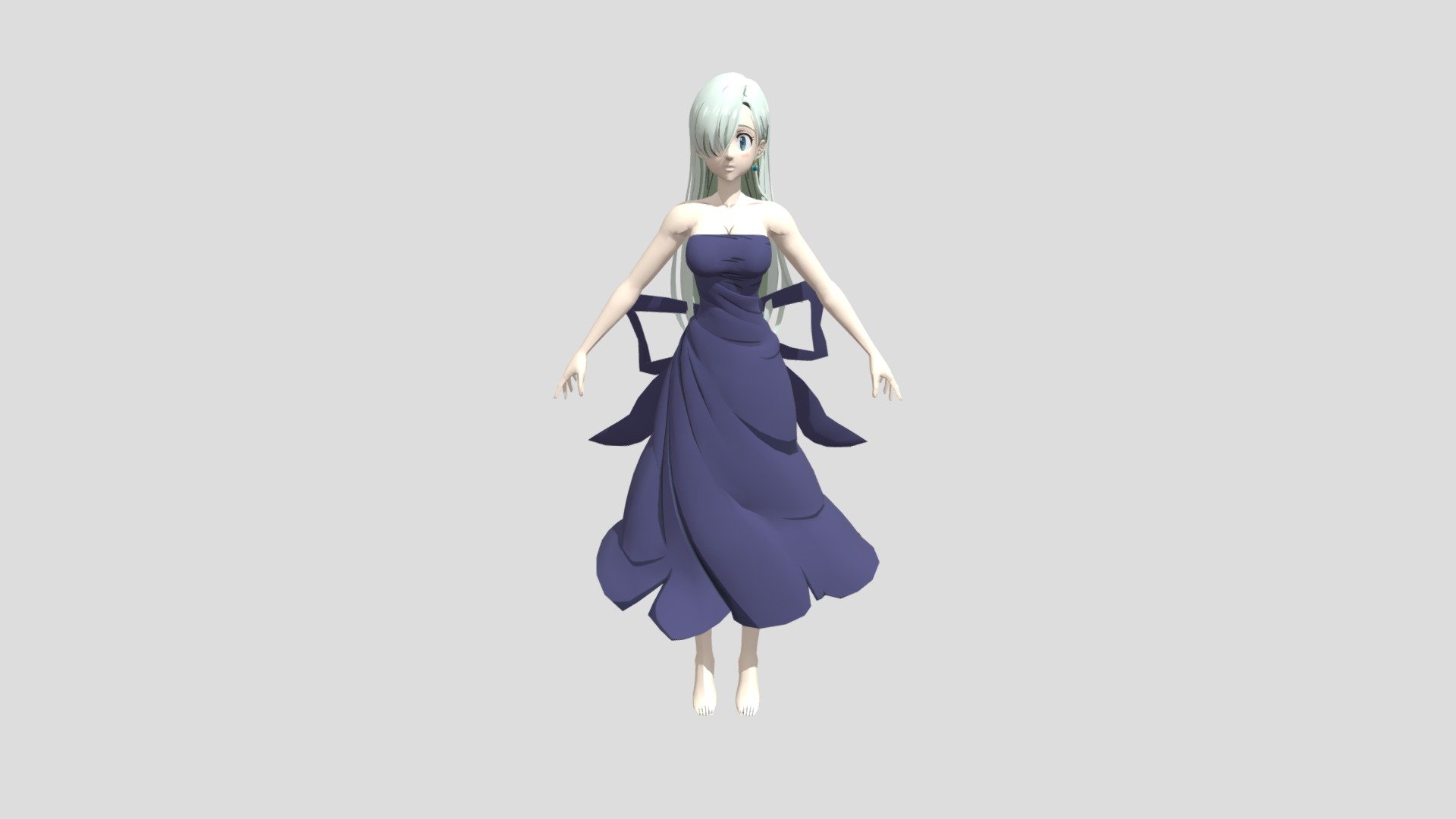 elizabeth - Download Free 3D model by GUREN (@ol.serranoromero ...