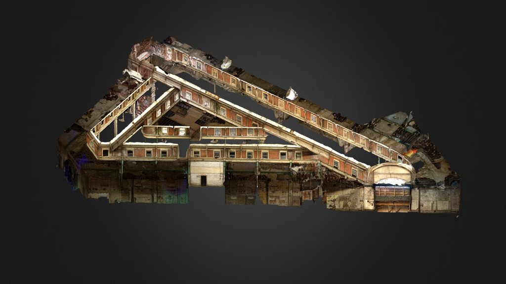 Smithfield Fish Market - Interior - 3D model by DigVentures [d712229 ...