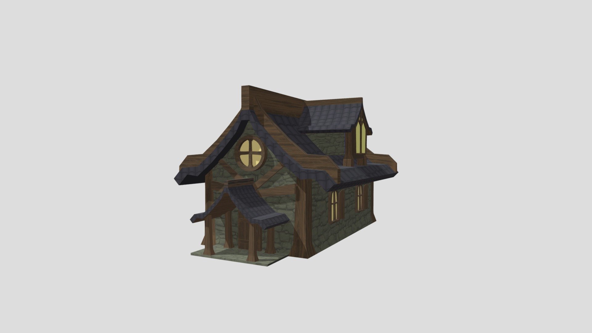 Cotage - 3D model by arta_CGi [d71608f] - Sketchfab