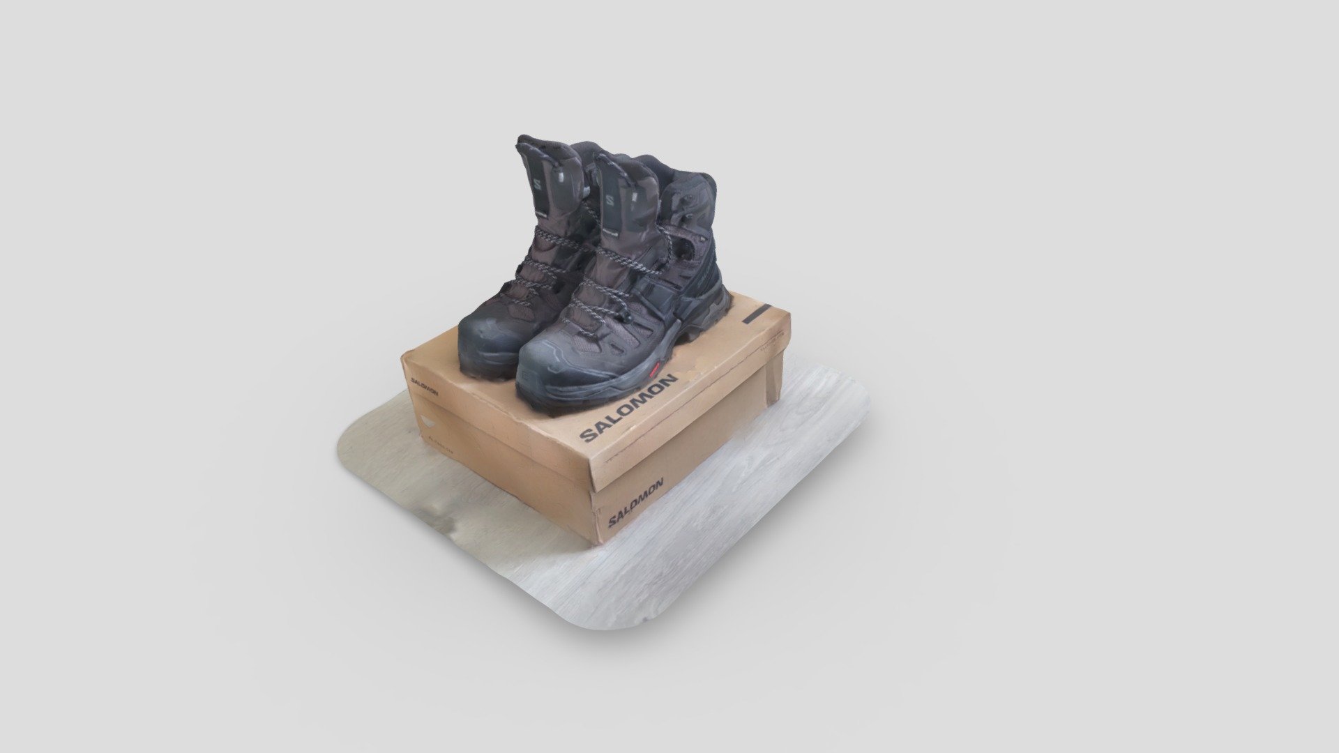 Salomon Walking Boots - Download Free 3D model by GrumpyAuldGit ...