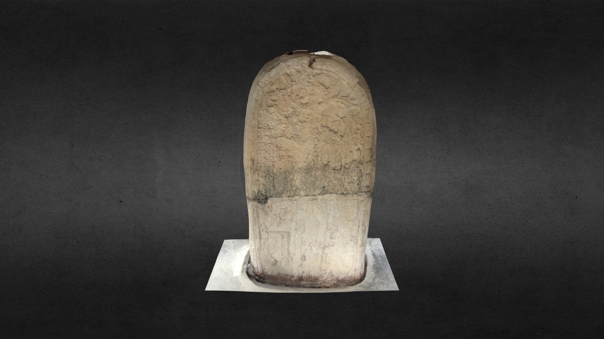 Stela 11, Tikal, Guatemala - Download Free 3D model by AtsushiNoguchi ...
