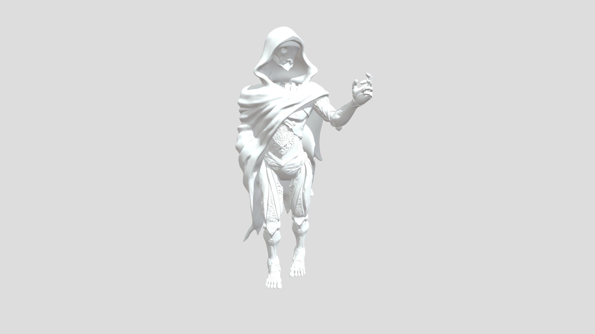Warforged Wizard - 3D model by Niffty [d71782a] - Sketchfab