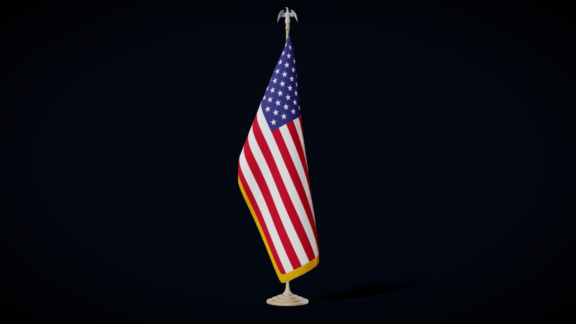 US Flag - Buy Royalty Free 3D model by I3D (@I3D99) [d717890 ...