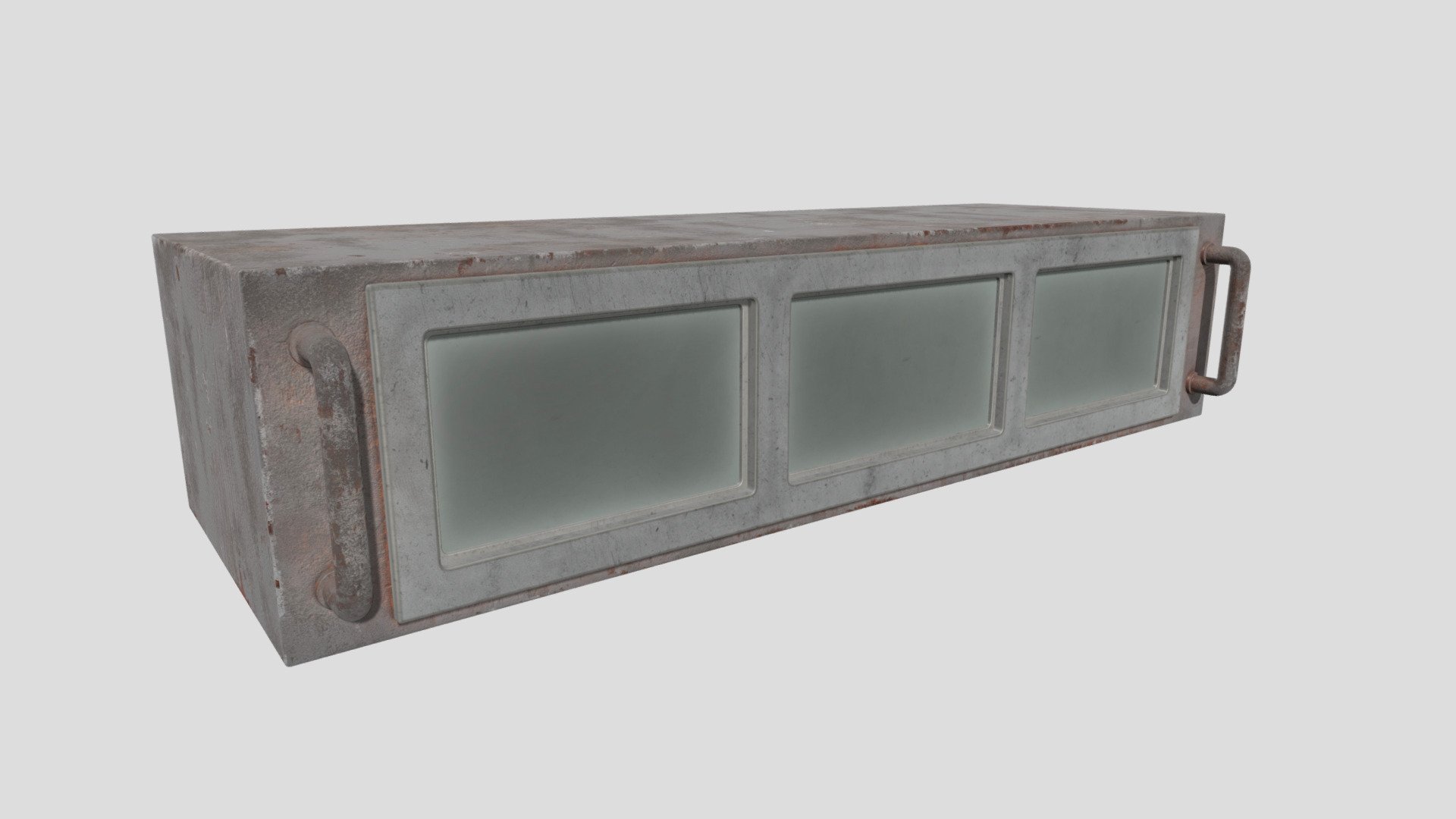 Stylized Old Screen Console for Computer Rack - 3D model by Art-Teeves ...