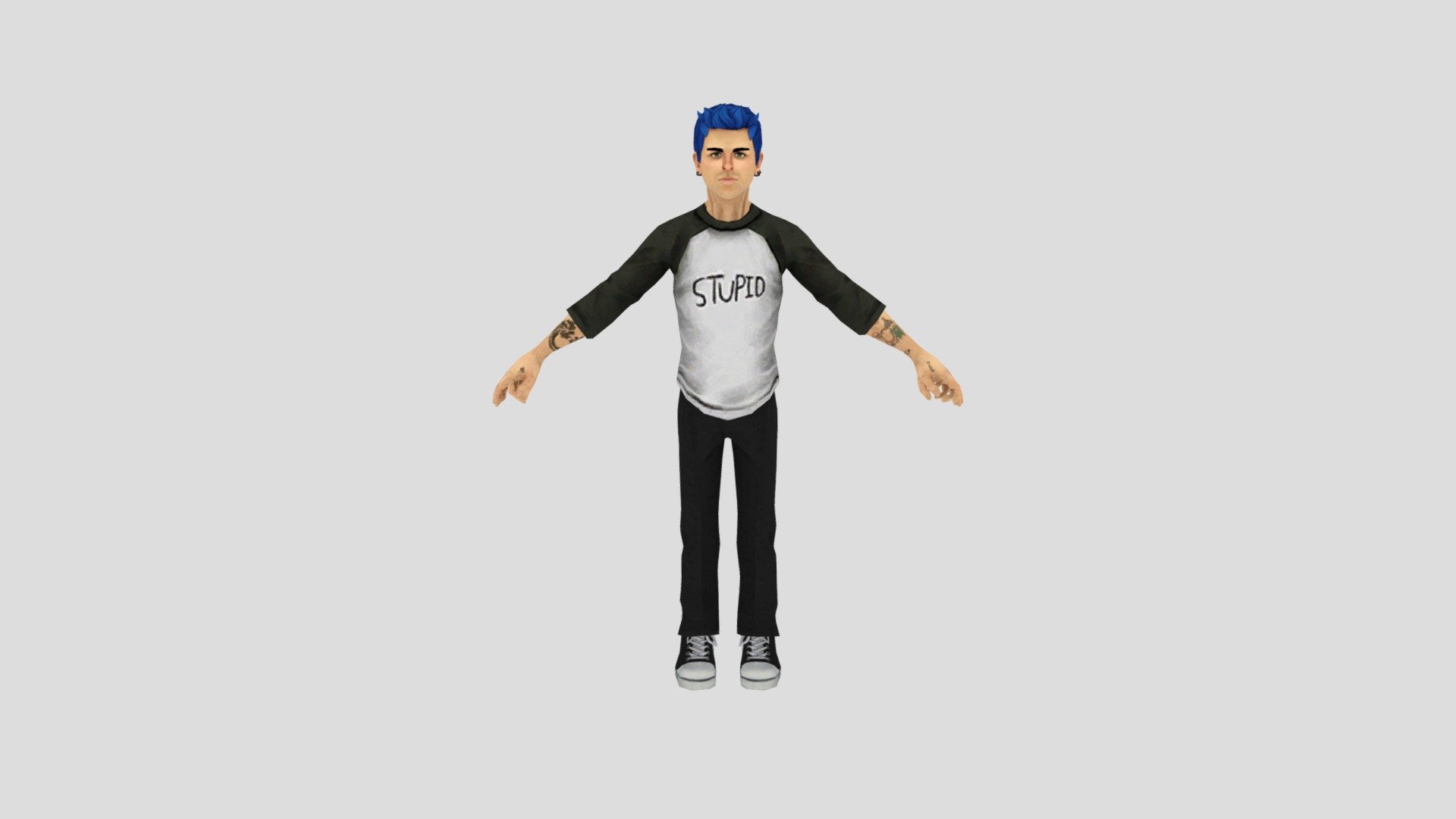 Billie Joe Armstrong Dookie - Download Free 3D model by scottpacker14 ...