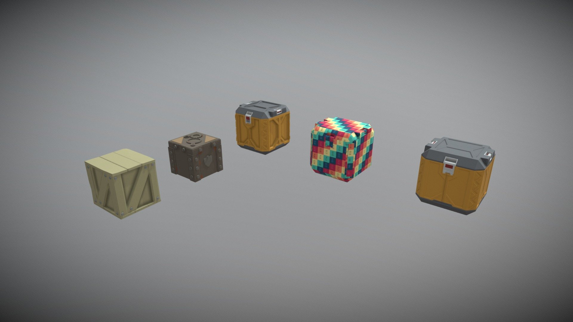Box - 3D model by Holydust [d71acd0] - Sketchfab