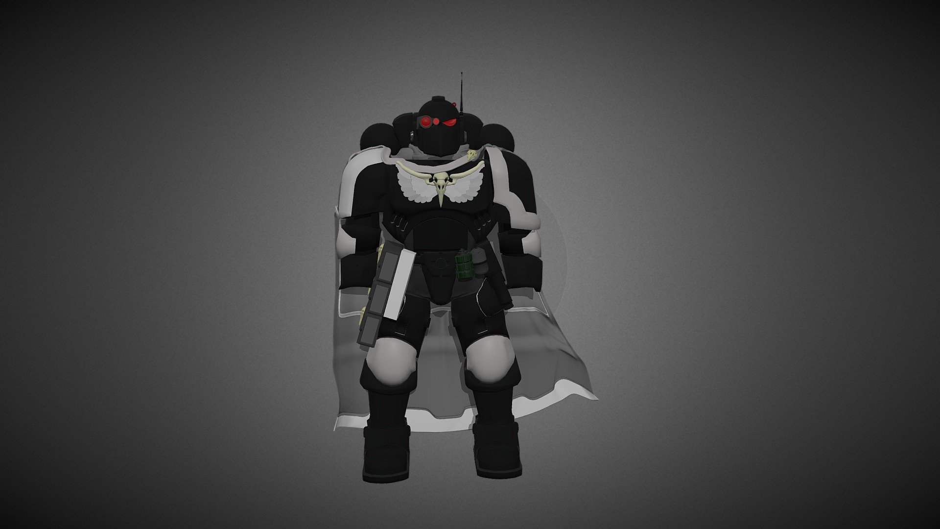 Primaris Eliminator Raven Guard - 3D model by GrimDarkCreator [d71cf8a ...