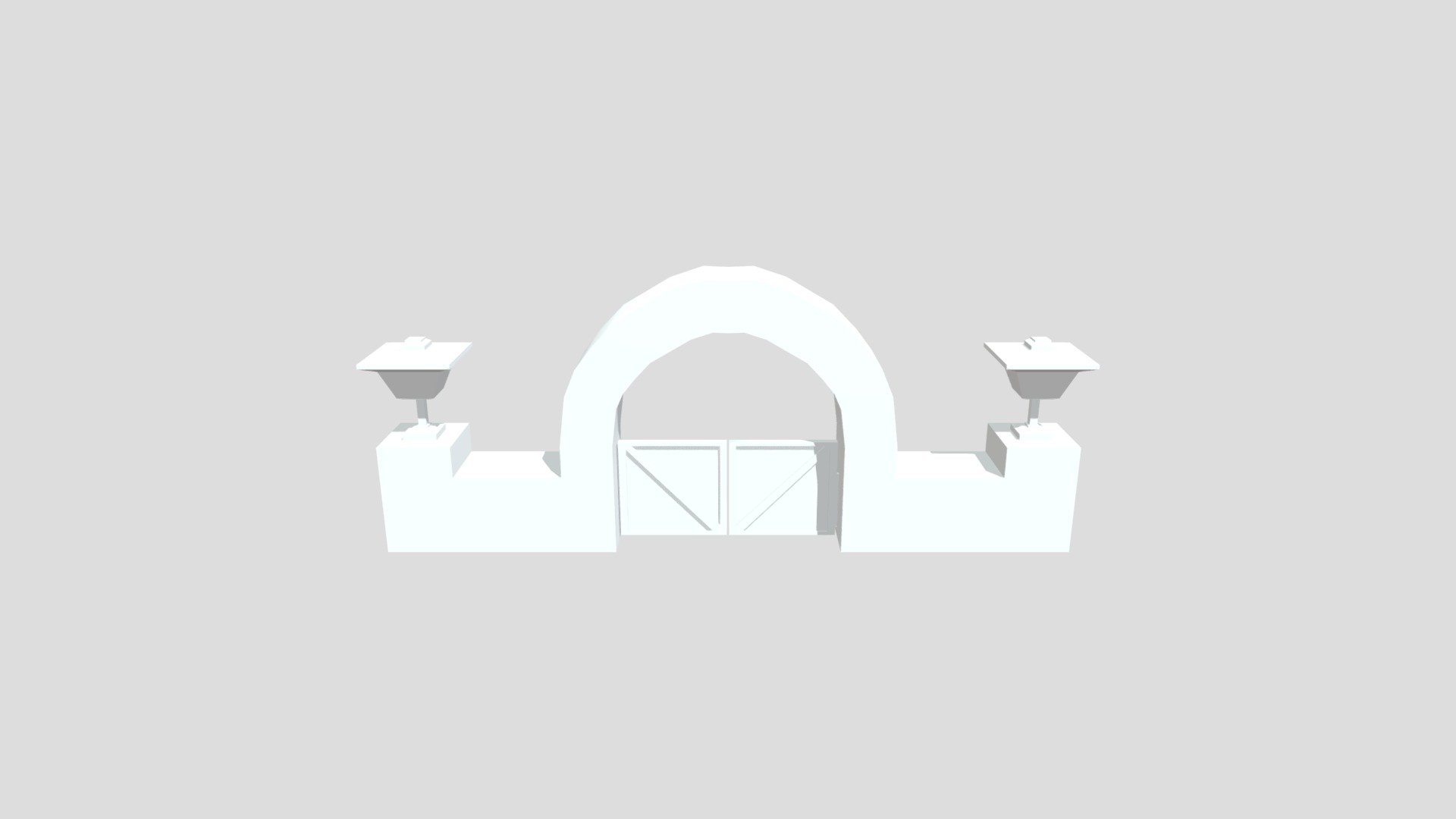 The Gate Project 1 - Download Free 3D model by bendoflexo [d71dbda ...