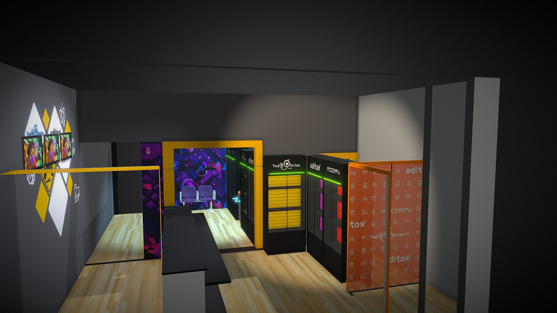 GAMER 1 - 3D model by ArteURBANO [d71f140] - Sketchfab