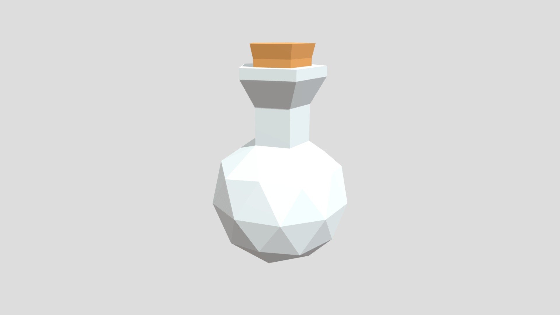 Low-Poly Potion - Download Free 3D model by Saskia (@zasl) [d71f140 ...