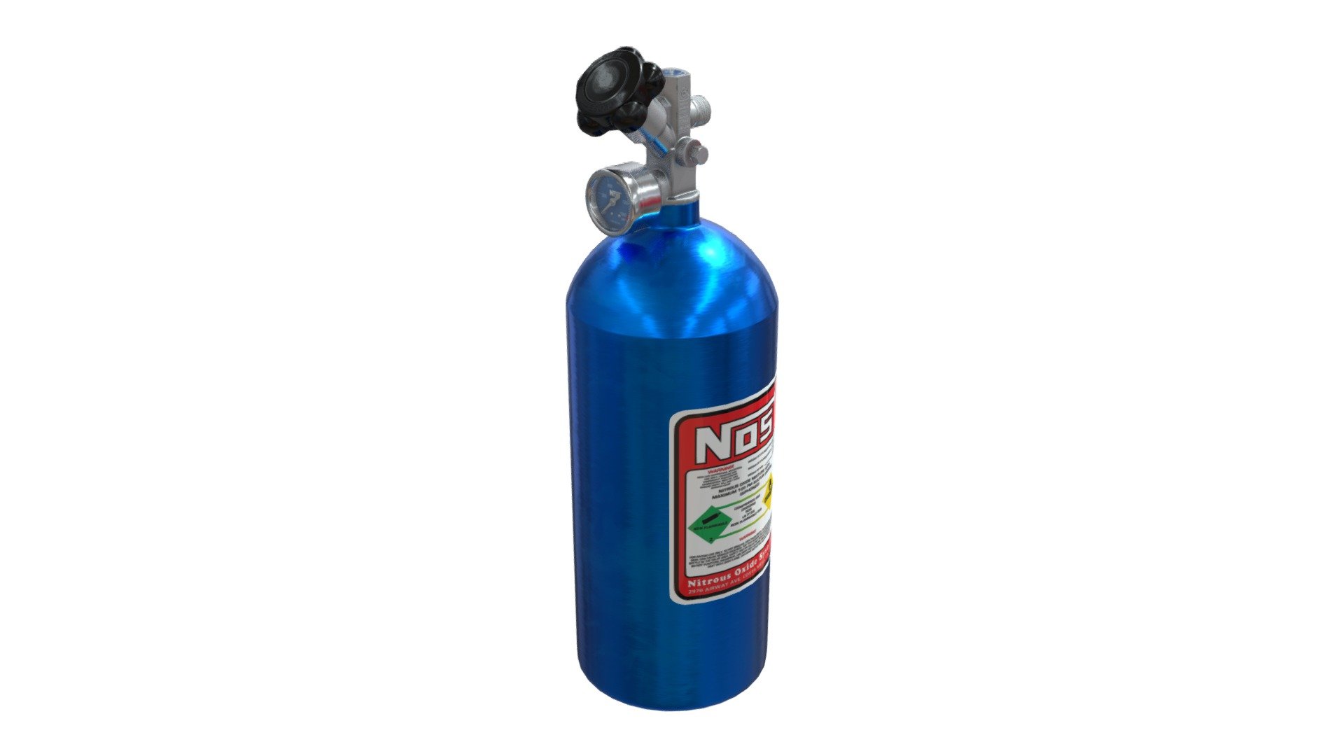 NOS Cylinder - 3D model by Neonvein [d71ff23] - Sketchfab