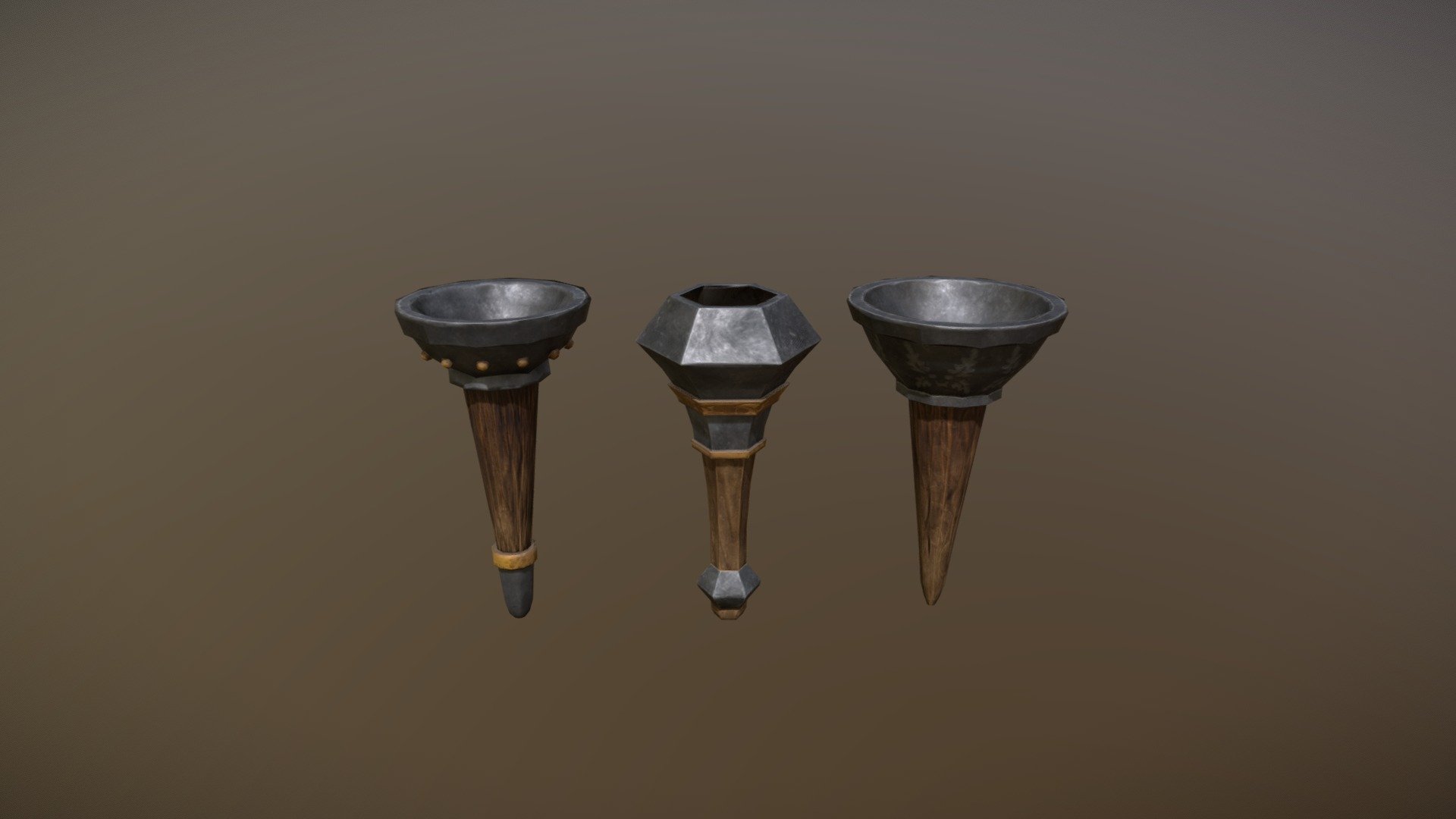 Torchs Pack 1 - Buy Royalty Free 3D model by ccalles94 [d724238 ...