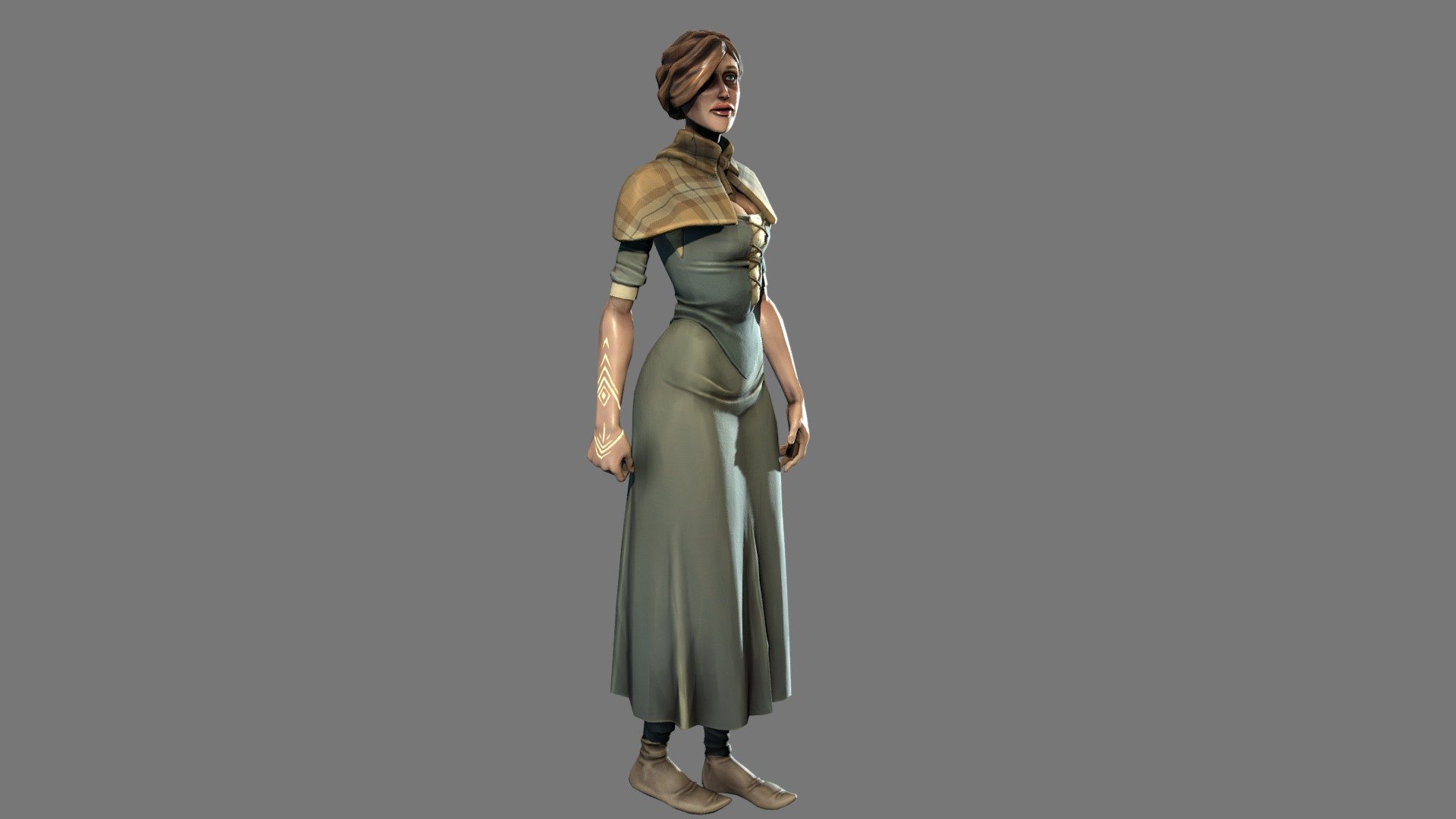 Teagan - character in my game - Timemelters - 3D model by Vincent ...