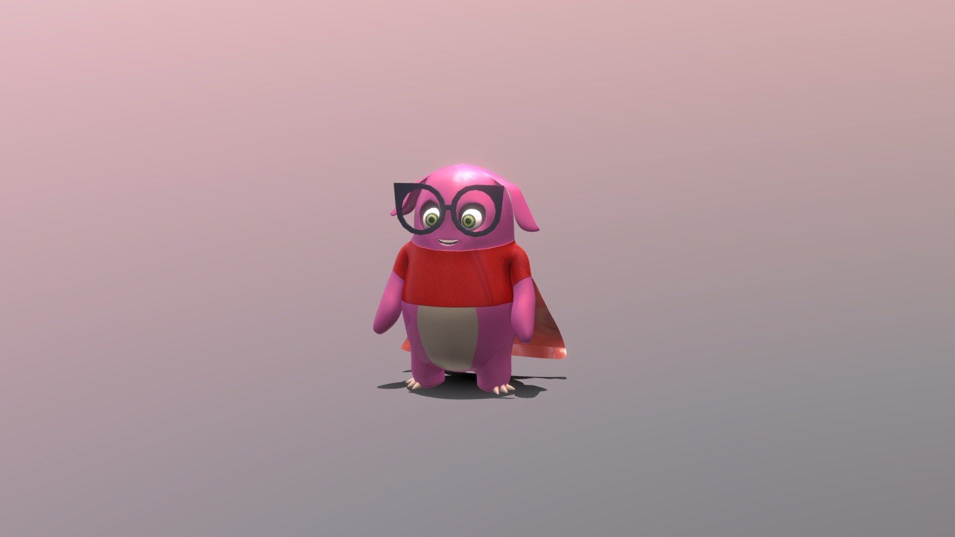 Mascot Animation - 3D model by cubrilobosko [d7291b5] - Sketchfab