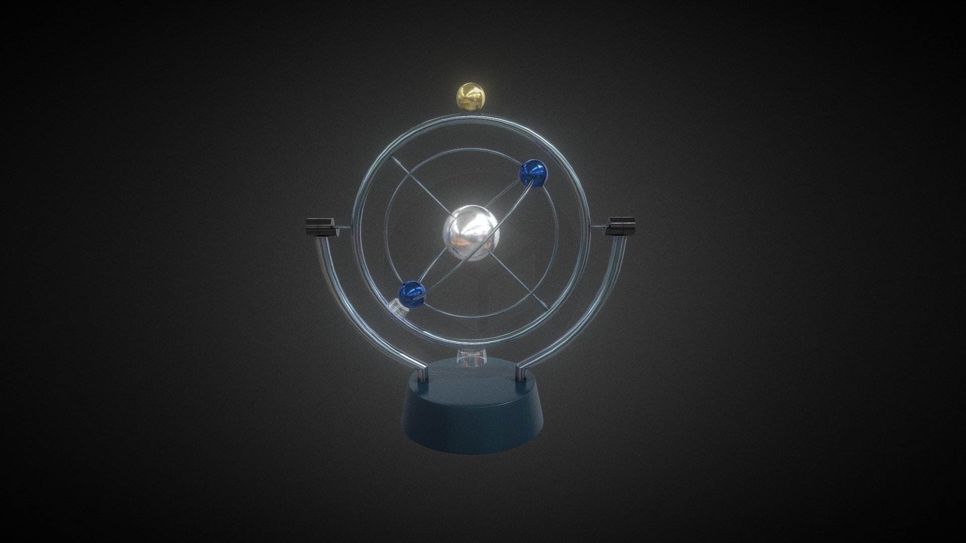 perpetual motion device - 3D model by Jaku (@Ja-ku) [d72a74f] - Sketchfab