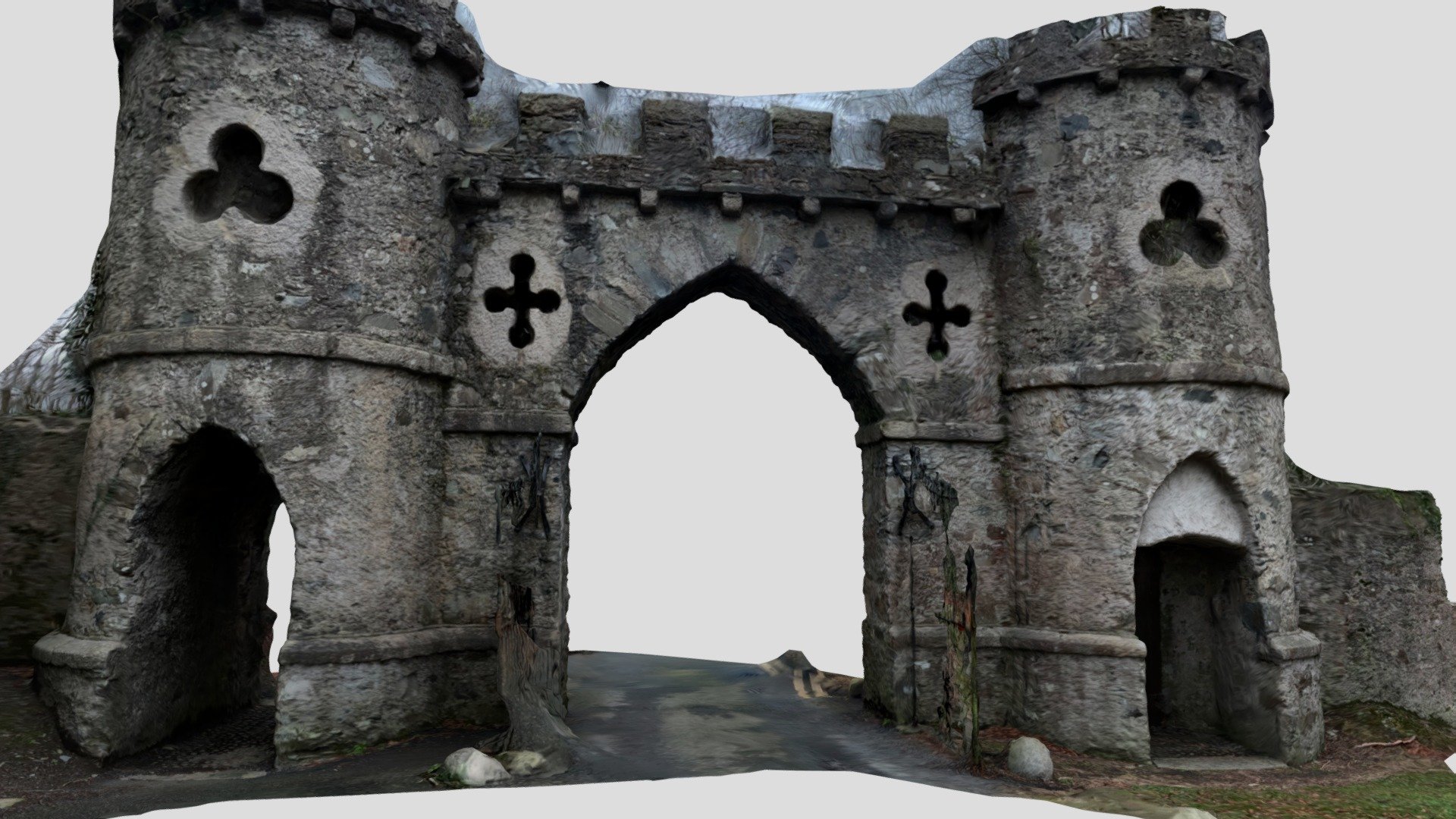 The Gates of Tollymore Game of Thrones - 3D model by reencon [d72ae86 ...