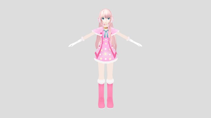 Megurine-luka 3D models - Sketchfab