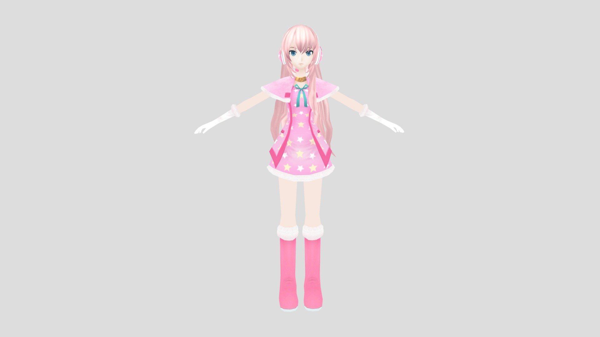 Megurine Luka Chihaya- Style - Download Free 3D model by 雨宮レン ...
