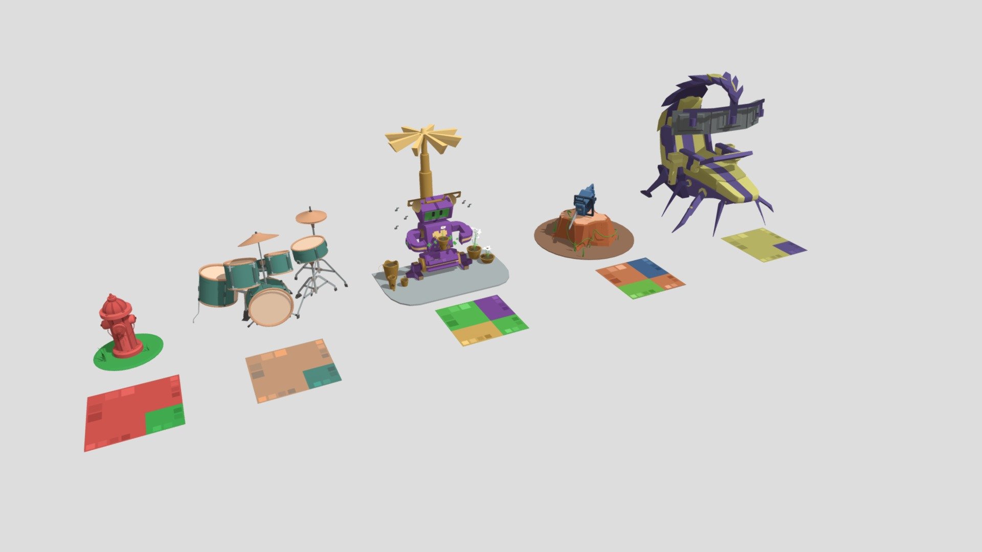 5_OBJ_DRAFT - 3D model by essenae [d72c5fe] - Sketchfab