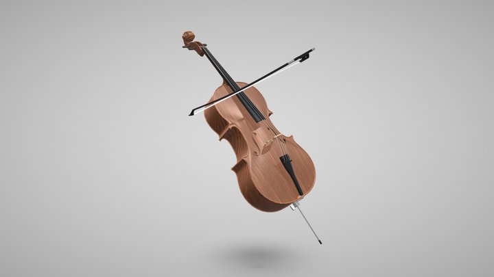 Cello 3D models - Sketchfab