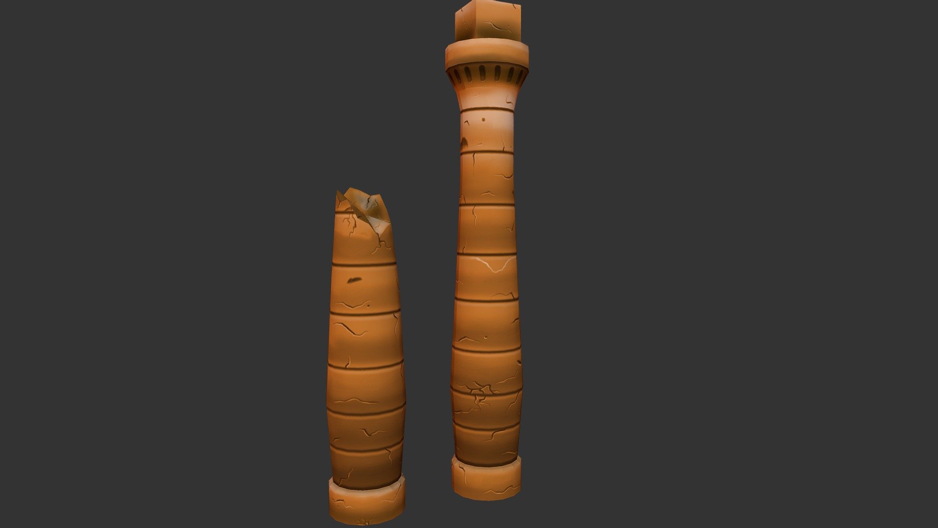 Stylized Modular Pillars - 3D model by Raz (@RazCaro) [d72e095] - Sketchfab