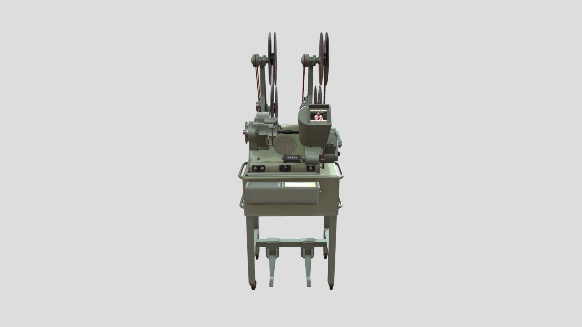 Moviola Magnasync - 3D model by Ari_P117 (@ariperea127) [d72e0c6 ...