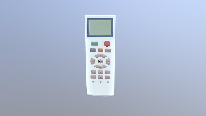 Remote-controller 3D models - Sketchfab