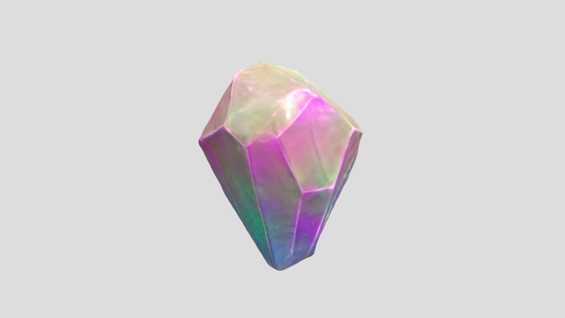 Radiant Fluorescent Pink Crystal - Download Free 3D model by Graph VFX ...